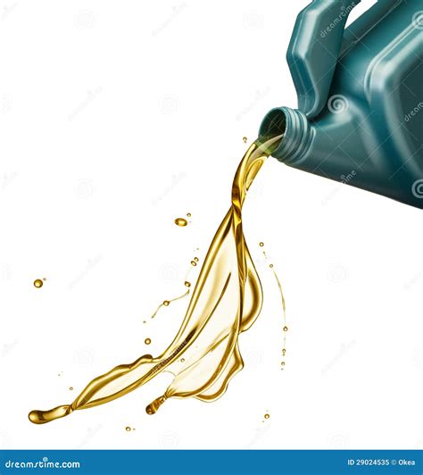 Mobil Oil Pouring