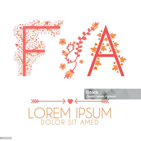 편지 F와 로고 편지 F와 결혼식 초대 로고 방문 페이지 웹 사이트 모바일 앱 Ui Ux 배너 포스터 전단지 브로셔 웹 인쇄 문서에 대한 현대적인 평면 디자인 개념 벡터