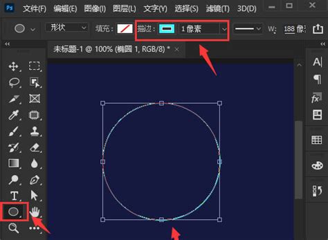 Ps怎么为图形添加虚线描边 太平洋电脑网