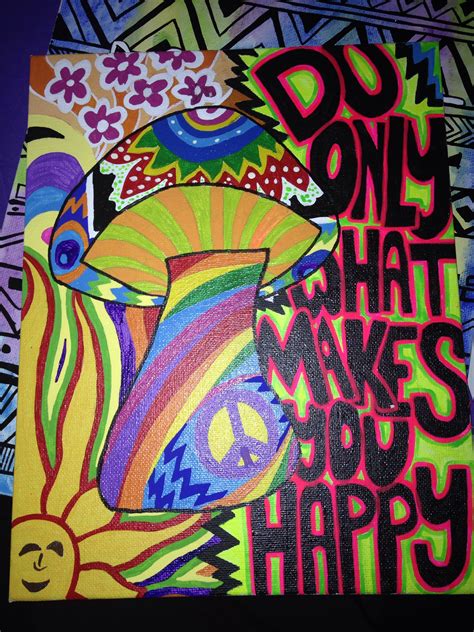 Simple Hippie Drawings Np
