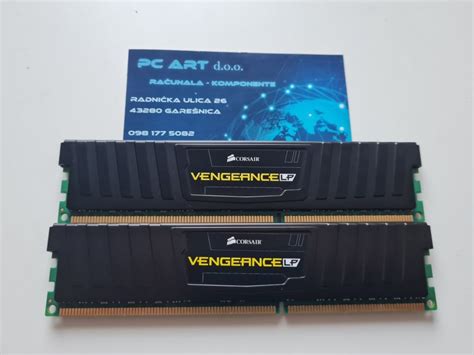 Corsair Vengeance Lp 16gb 2x8gb Ddr3 Pc3 14900 1866 Mhz Račun R1