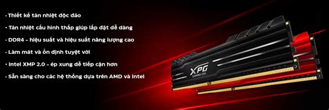 RAM ADATA XPG GAMMIX D10 8GB 1x8GB DDR4 3200MHz Mỹ Tho Laptop