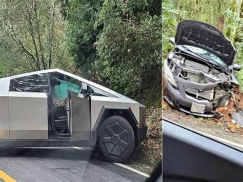 First Reported Tesla Cybertruck Accident Results In Only Minor Injury