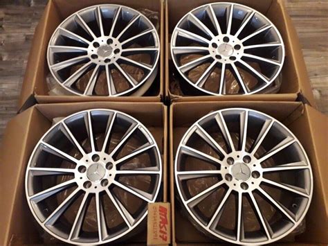 New Alloy Wheels 20 Inch Alloys Mercedes C E S Class C63 C63s Amg Cla