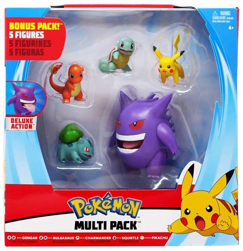Pokemon Bulbasaur Charmander Squirtle Pikachu