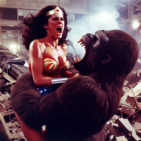 Wonder Woman Vs Gargantua By Eldorff On Deviantart