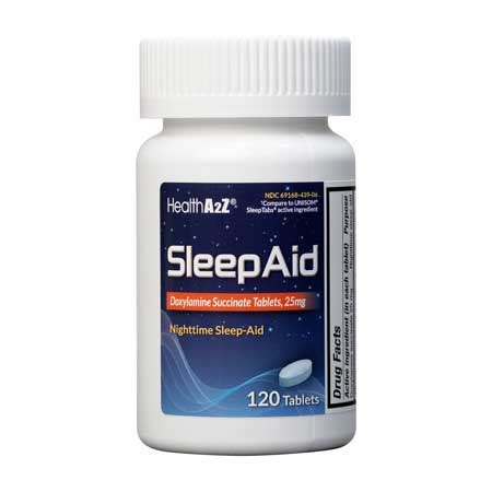 Healtha Z Sleep Aids Doxylamine Succinate Mg Tablets
