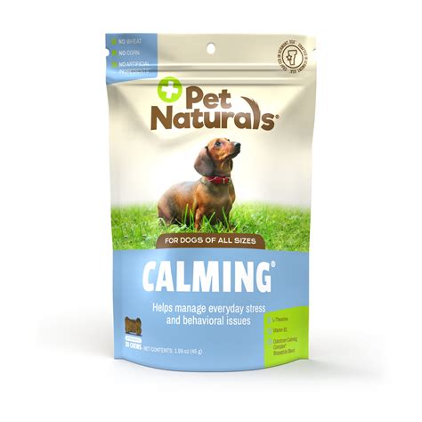 Pet Naturals Relax Chews Calming Supplement For Dogs Anxiety Support
