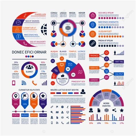 인포 그래픽 템플릿 보고서 조직 순서도 그래프 요소 상 Png 일러스트 및 벡터 에 대한 무료 다운로드 Pngtree