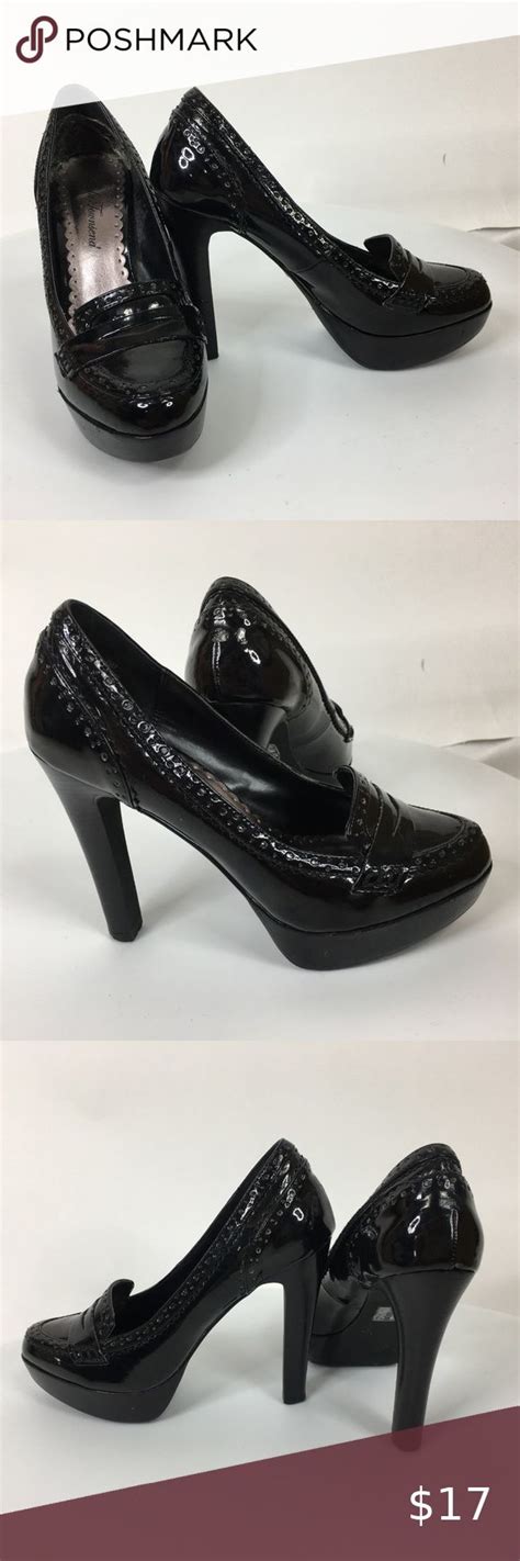 Lulu Townsend Size 7 5M Black High Heel Sh Black High Heels High