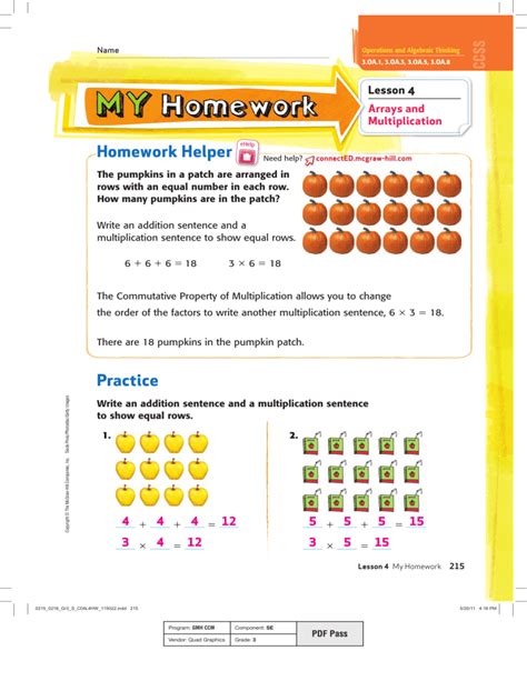Connected Mcgraw Hill Lesson 3 Answer Key 7 Connected Mcgra