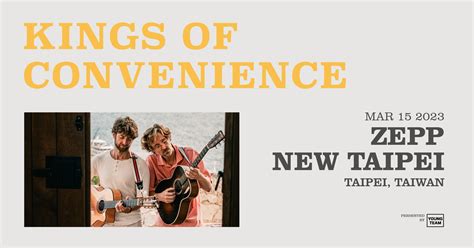Kings of Convenience Live in Taipei 2023演唱會