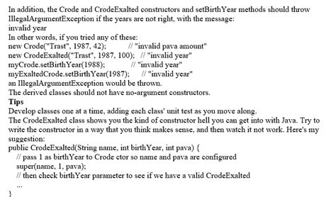 Hello It Is Java I Just Need To Write The Beele Chegg
