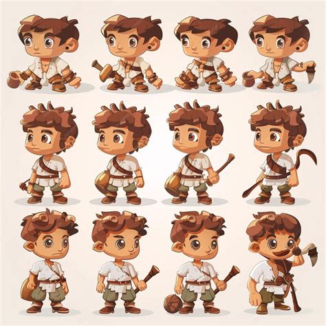 Premium Vector 2d Sprites Ready To Be Used In Topdown 2d Game Tpo