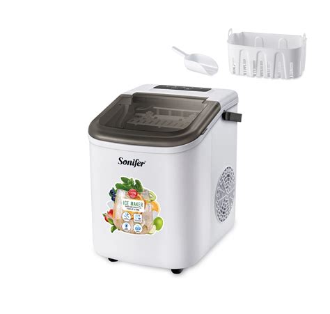 Sonifer Sf 6522 Portable Home Use 12l Water Tank Ice Maker Machine
