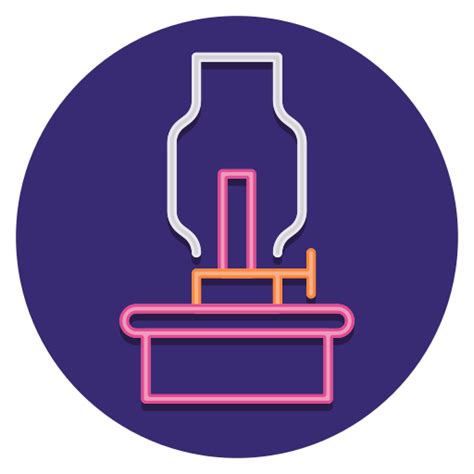 Oil Lamp Flaticons Flat Circular Icon