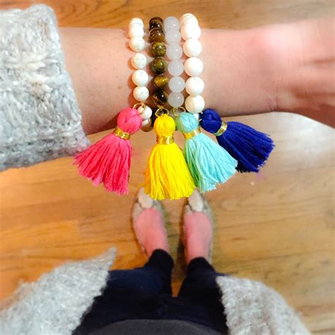 Diy Tassel Bracelets — Hello Darlings