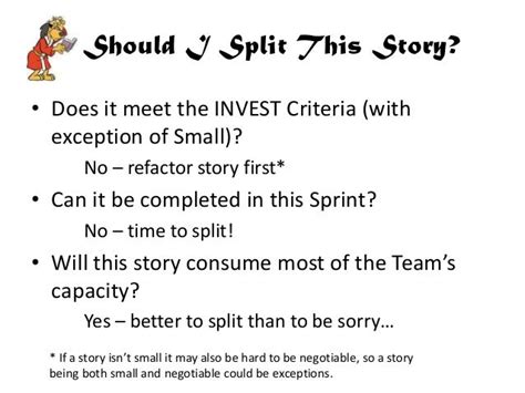 User Story Splitting
