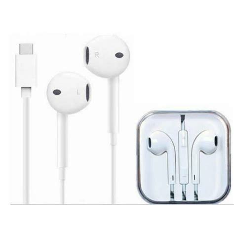 Headset Type C Handsfree Type C Earphones Type C Headset Colokan Tipe C Support Microphones