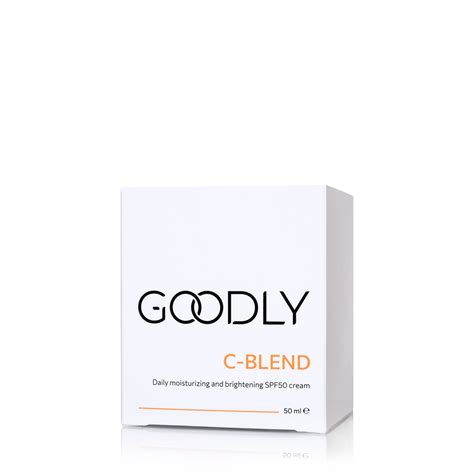 Озаряващ и хидратиращ слънцезащитен дневен крем SPF50, C-BLEND – 50 ml ...