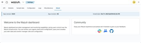 Release 460 Release Candidate Rc 1 Wazuh Ui Regression Testing