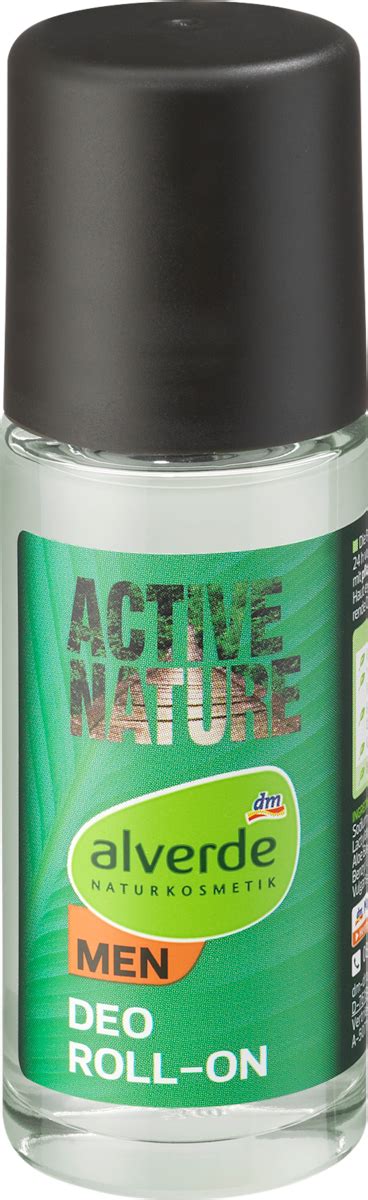 alverde MEN Men Deo Roll On Active Nature ml dauerhaft günstig online kaufen dm de