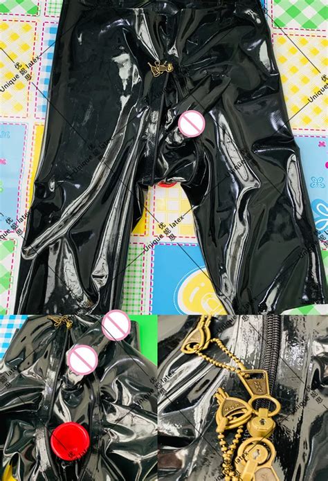 남자 라텍스 속옷 잠금 지퍼 숨겨진 두 콘돔 Aliexpress