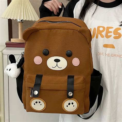 Cute Bear Backpack Kore Kawaii