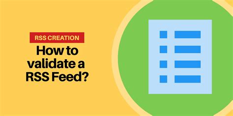How To Validate RSS Feeds Feeder Knowledge Base