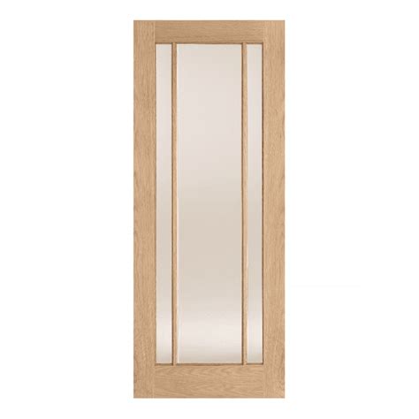 LPD Oak Lincoln Unfinished Light Internal Glazed Door