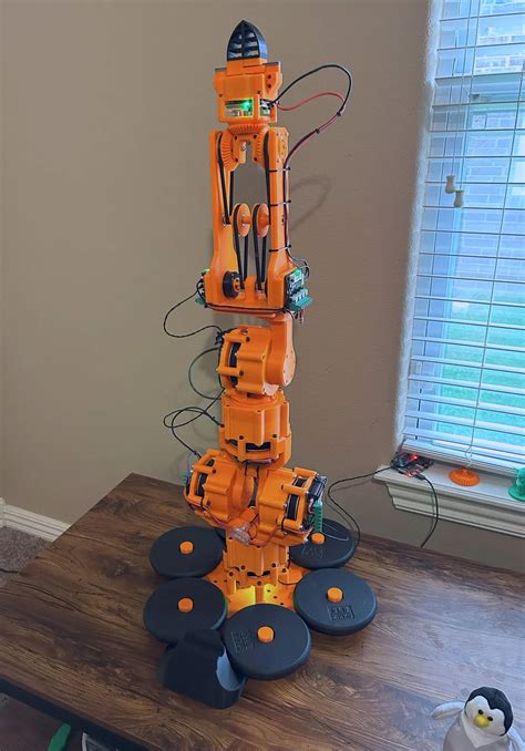 darm 6 dof robotic arm by jessedarr makerworld download free 3d models