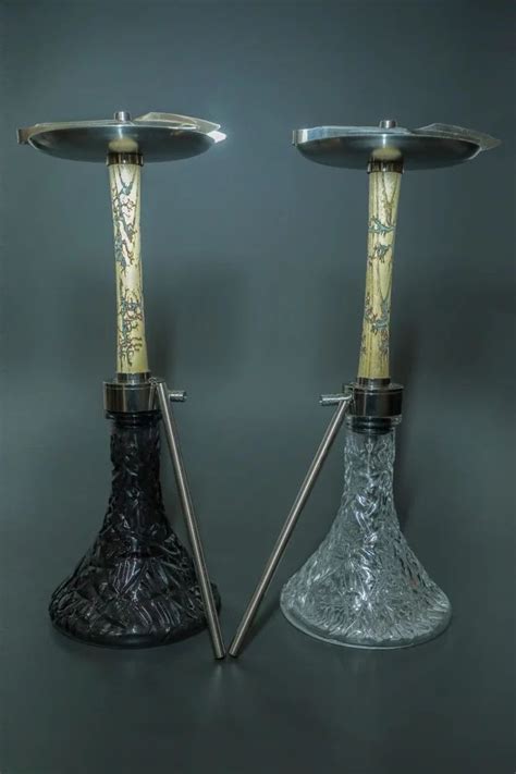 Olive Gama Glass Hookah Pipe Length 1 M Size 11 Inch At Rs 15000 In