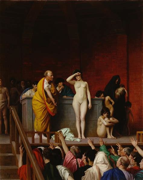 Slave Market In Rome C 1884 Jean Leon Gerome WikiArt Org