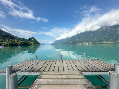 Lake Brienz Iseltwald Switzerland Crash Landing On You Piano Scene