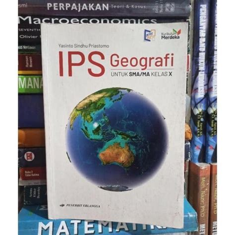 Jual Buku IPS Geografi Untuk SMAMA Kelas 10 X Erlangga Kurikulum