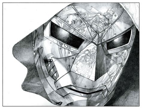 Dr Doom By Alex Maleev Comic Book Artists Comic Books Art Comic Art