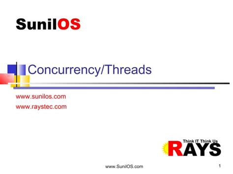 Java Threads And Concurrency Ppt