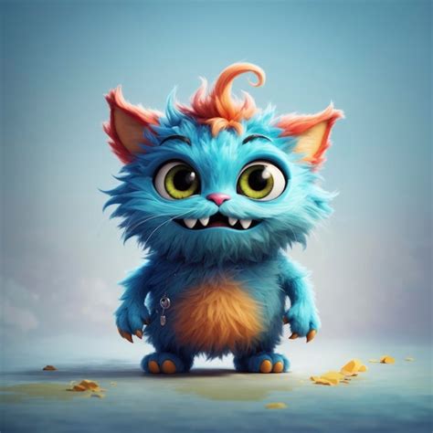 Premium Ai Image A Sweet Monster