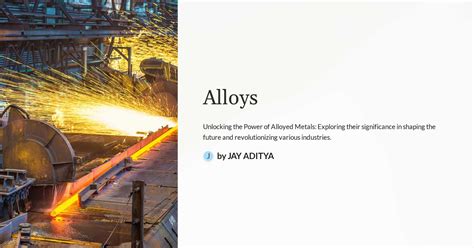 Alloys