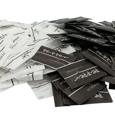 Salt And Pepper Sachets Ab Groceries