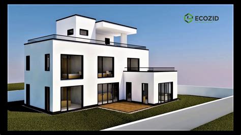 Проекти на сглобяеми къщи от ЕКОЗИД Youtube