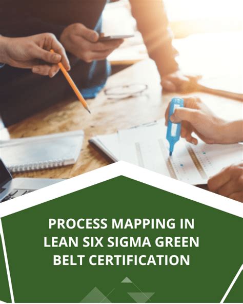 Process Mapping In Lean Six Sigma Green Belt Certification Anexas Europe