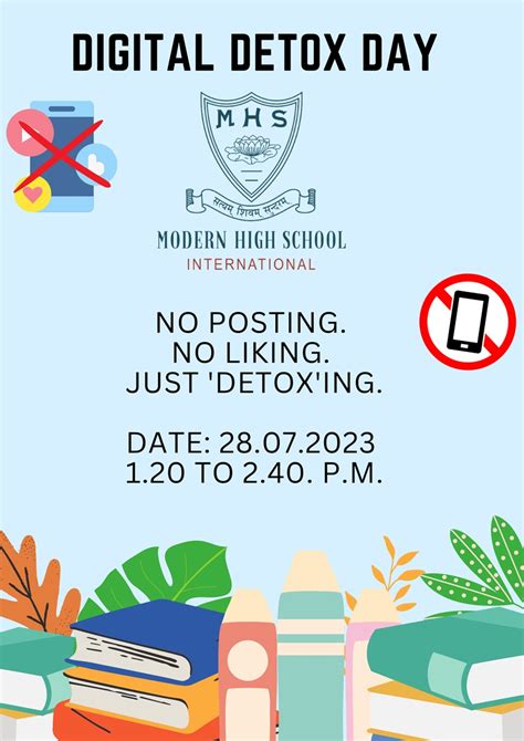 Digital Detox Day Modern High School International