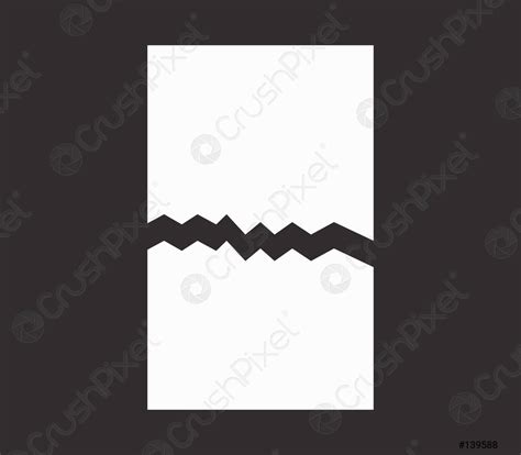 Torn Sheet Icon Stock Vector 139588 Crushpixel