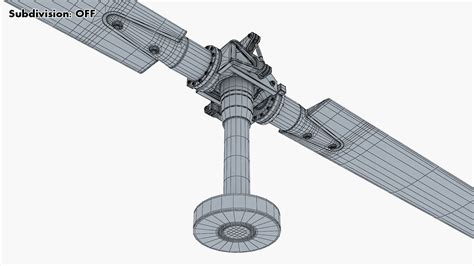 Helicopter Main Rotor System V 1 3d Model By Zurel