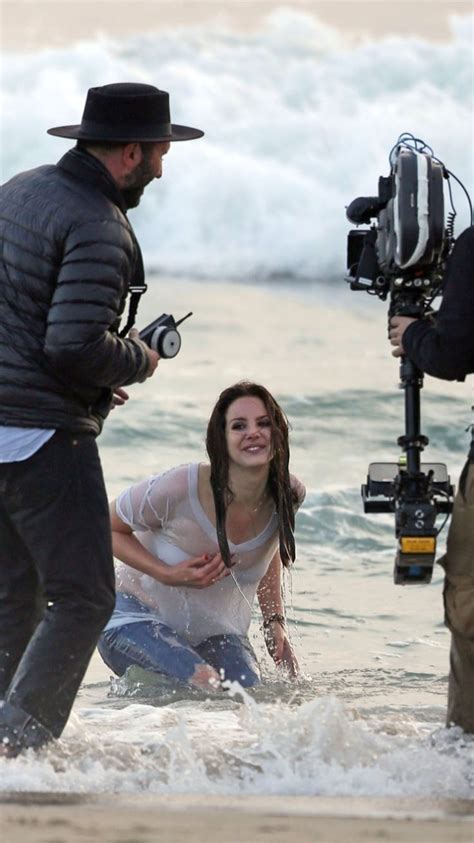 Lana Del Rey Behind The Scenes Of West Coast Music Video