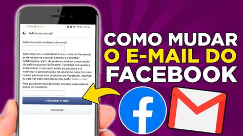 Como Mudar O Email Do Facebook 2023 Youtube