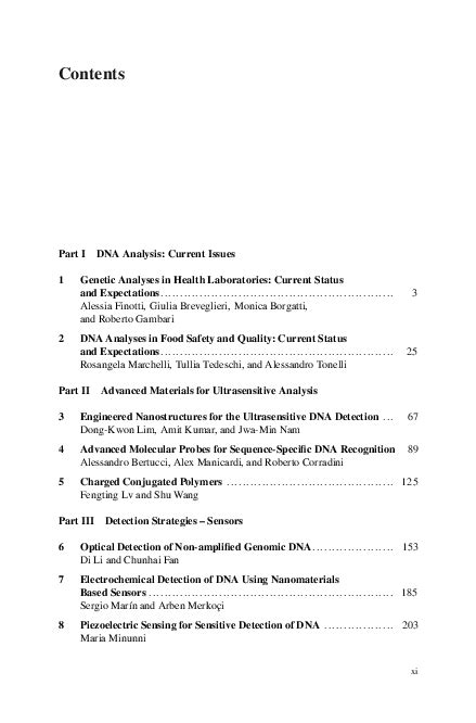 pdf parallel optical and electrochemical dna detection