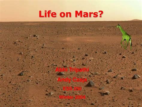Ppt Life On Mars Powerpoint Presentation Free Download Id4610941