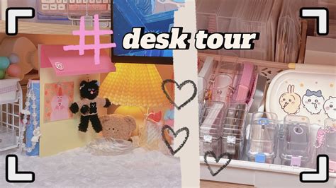 🧸 Desk Tour 🛋️ 취향 가득 담긴 파스텔 데스크테리어 취미방 꾸미기 다이소템 데스크 셋업 🎀 Youtube